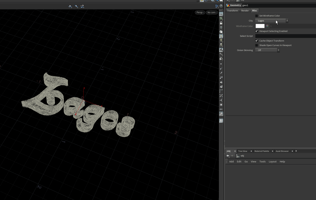 Brendan Dawes - Developing a system in Houdini to create dynamic interfaces from data